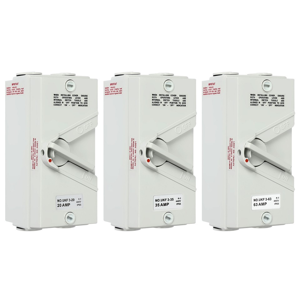 Isolation Switch, Safety Isolation Switch, 3 Pole Safety Isolation ...