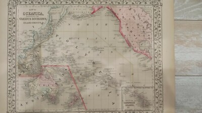 Pre-1900 - Antique Engraved Map