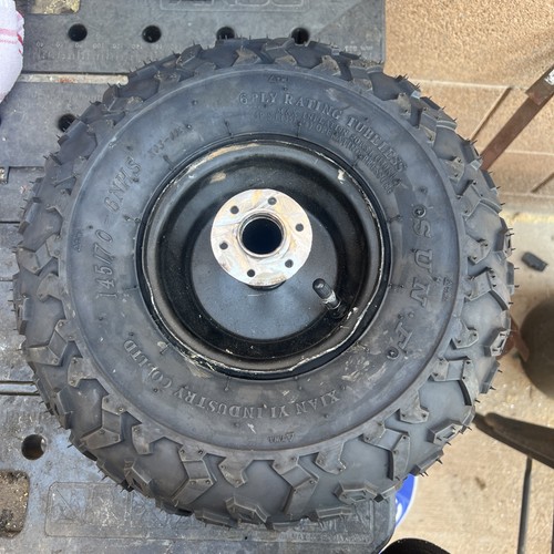 MM80 Mini Bike Rear Tire Assembly Tire And Tim Brand New Tire Need New ...
