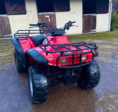 Honda Big Red 300 4x4 (TRX) Red Farm Quad Bike ATV *NO VAT* | eBay UK