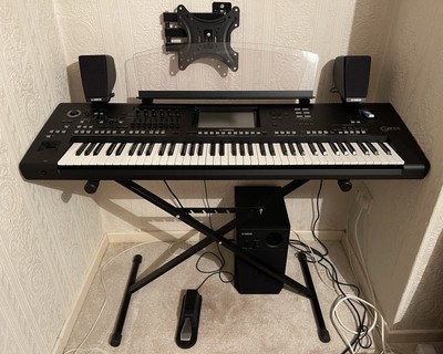 Yamaha Genos 76 Key Digital Workstation, GNS-MS01 Speakers and ...