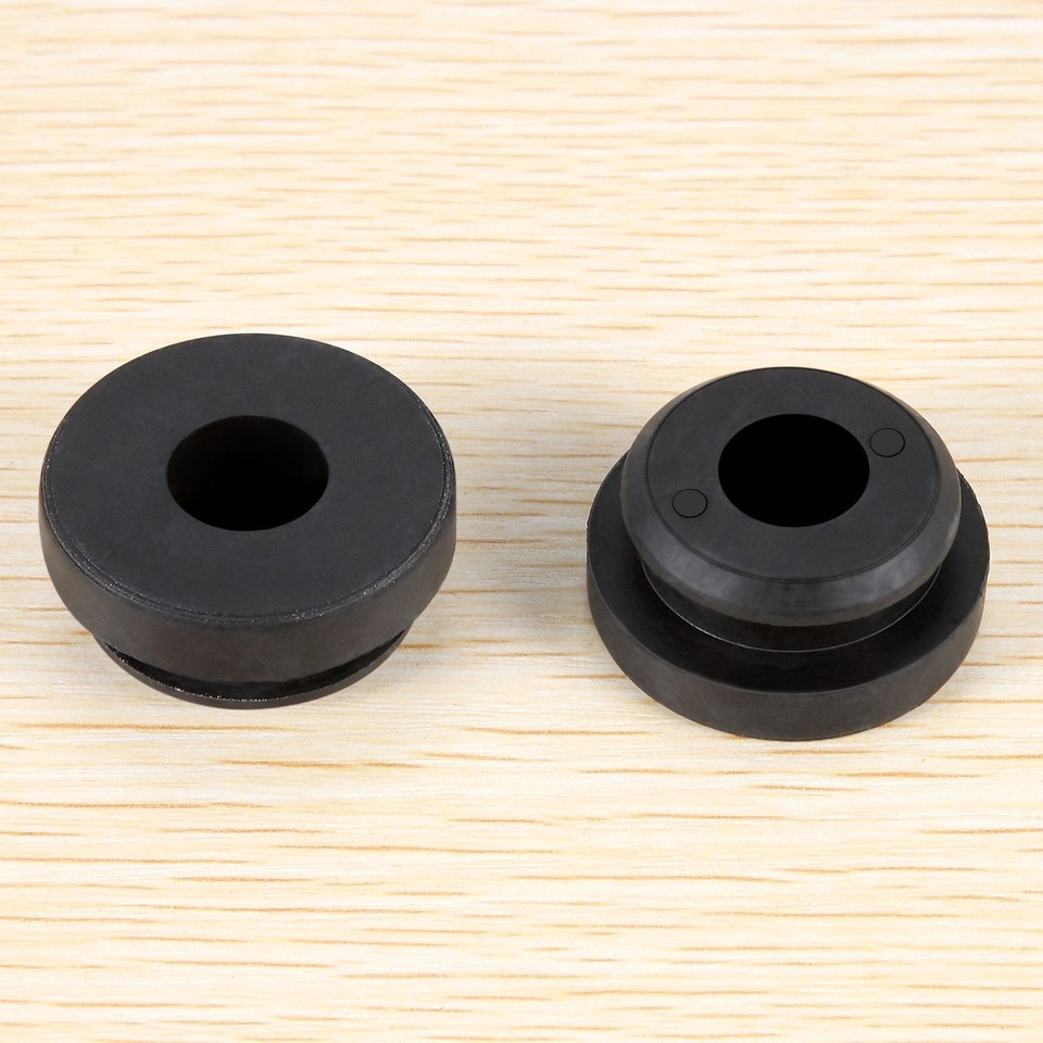 2X(2PCS Radiator Assembly Upper Insulator Mounts Bushing Rubber Black ...