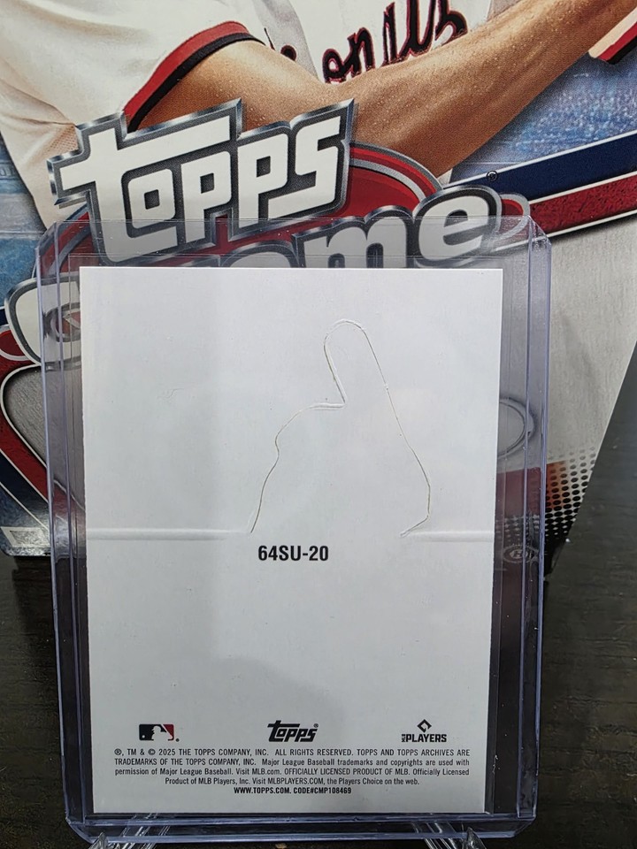 2025 Topps Archives Matt Shaw 1964 Stand-up RC #64SU-20 Chicago Cubs | eBay