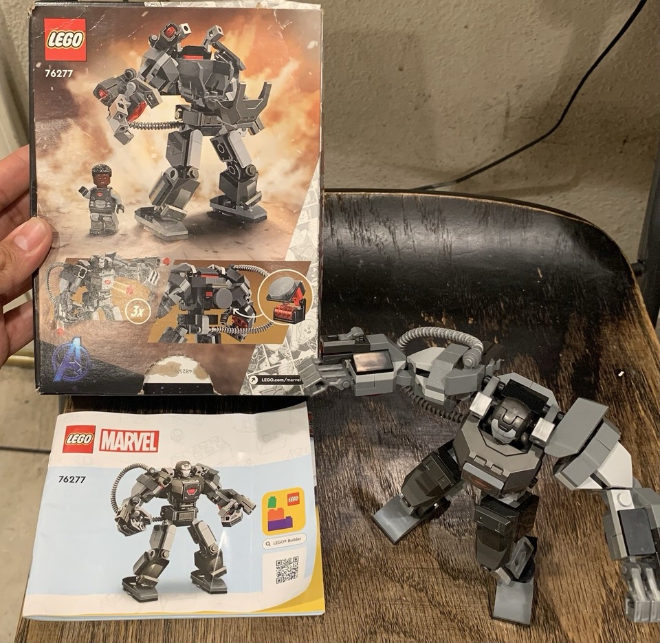 Lego Marvel Sets, 1x Iron man, 1x Spider-Man & 1x War Machine Mech ...