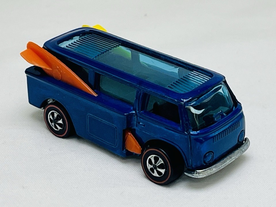 Original Hotwheels Redline Volkswagen Saphire Blue Beach Bomb MINT ...
