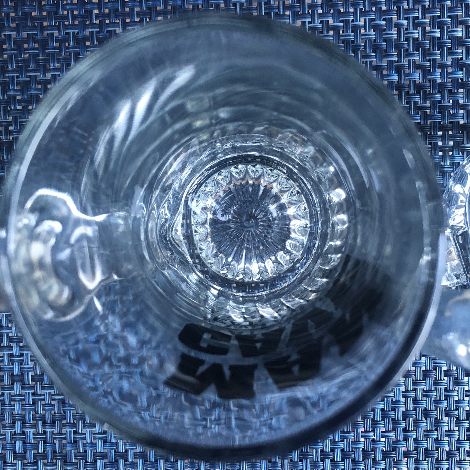 Man Cave Glass Beer Mugs-2 “ Man Cave Eat Drink Whatever” Printed On ...