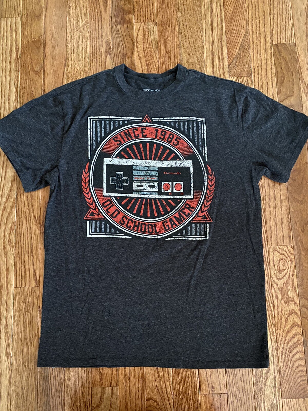 Nintendo NES Old School Gamer Since 1985 T-Shirt, Dar… - Gem