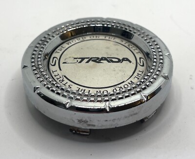 ccst65-1p Strada Black / Chrome Wheel Center Cap sj1001-01 | eBay
