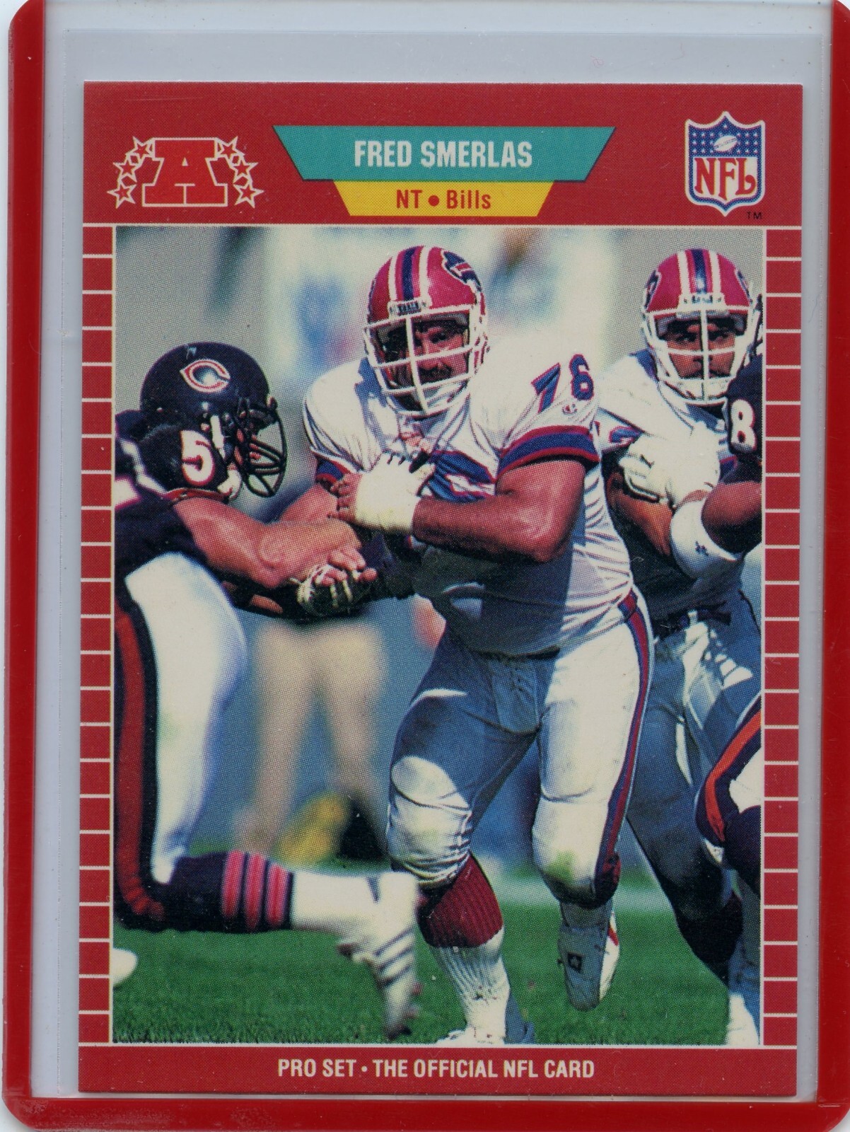1989 Pro Set - #27 Fred Smerlas for sale online | eBay
