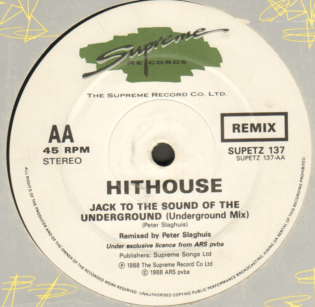 HITHOUSE - Jack To The Sound Of THE UNDERGROUND (Remix) - Supreme ...