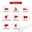 Lawn Mower Wheel Kits 7 Inch Replacement Wheels for Push Mower Set of 2 ...