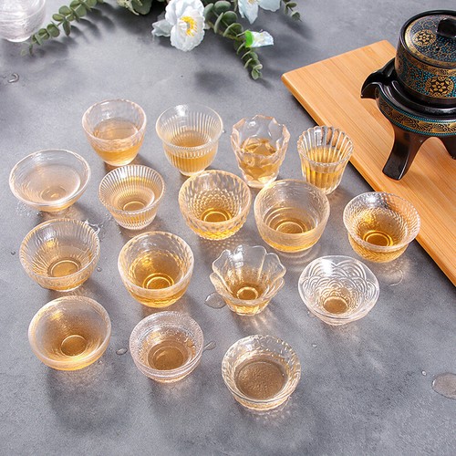 1PC Transparent Glass White Wine Glass Whiskey Glass Small Mini ...