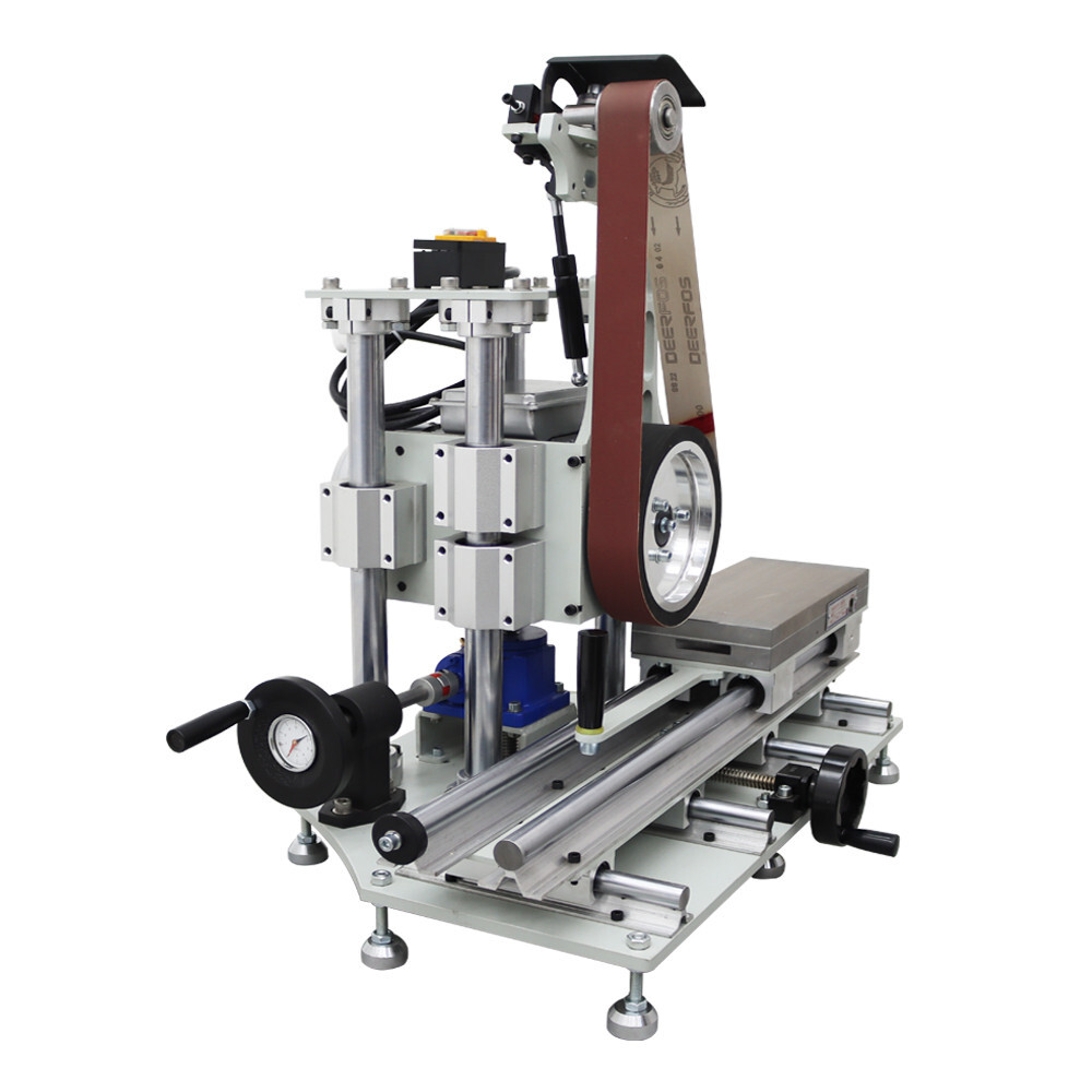 Belt Grinder Sander Abrasive Belt Grinding Machine 220V 2.2KW 3 Belts ...