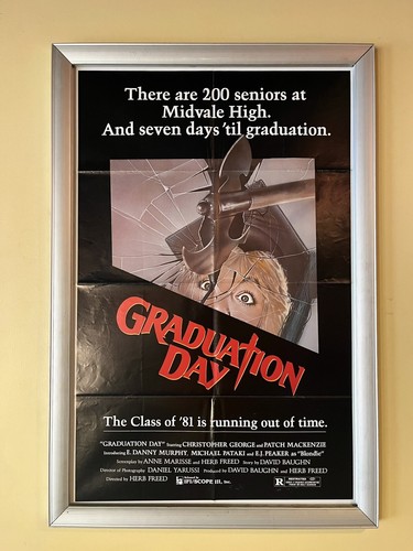 "Graduation Day" 1981 Original Horror Movie Poster One Sheet 80s ...