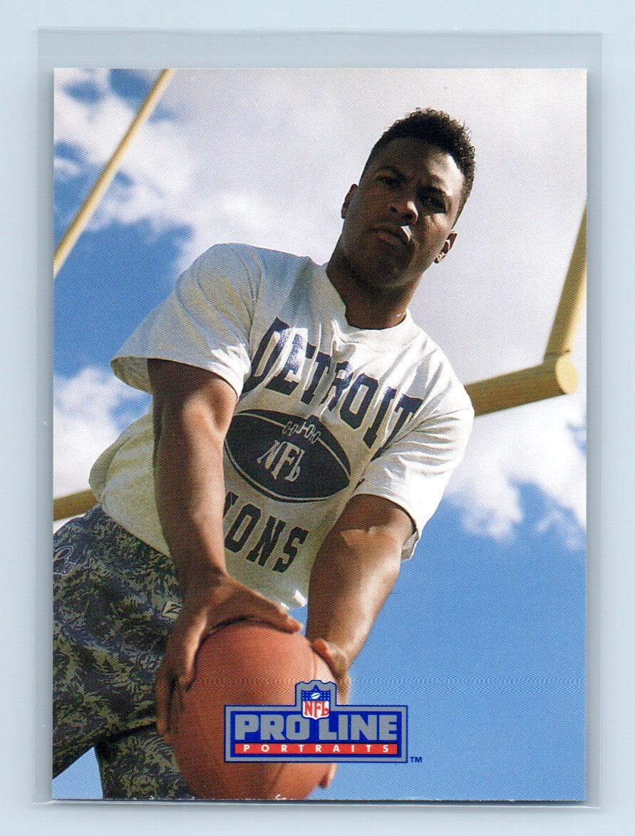 1991 Pro Line Portraits Rodney Peete Detroit Lions #124 | eBay