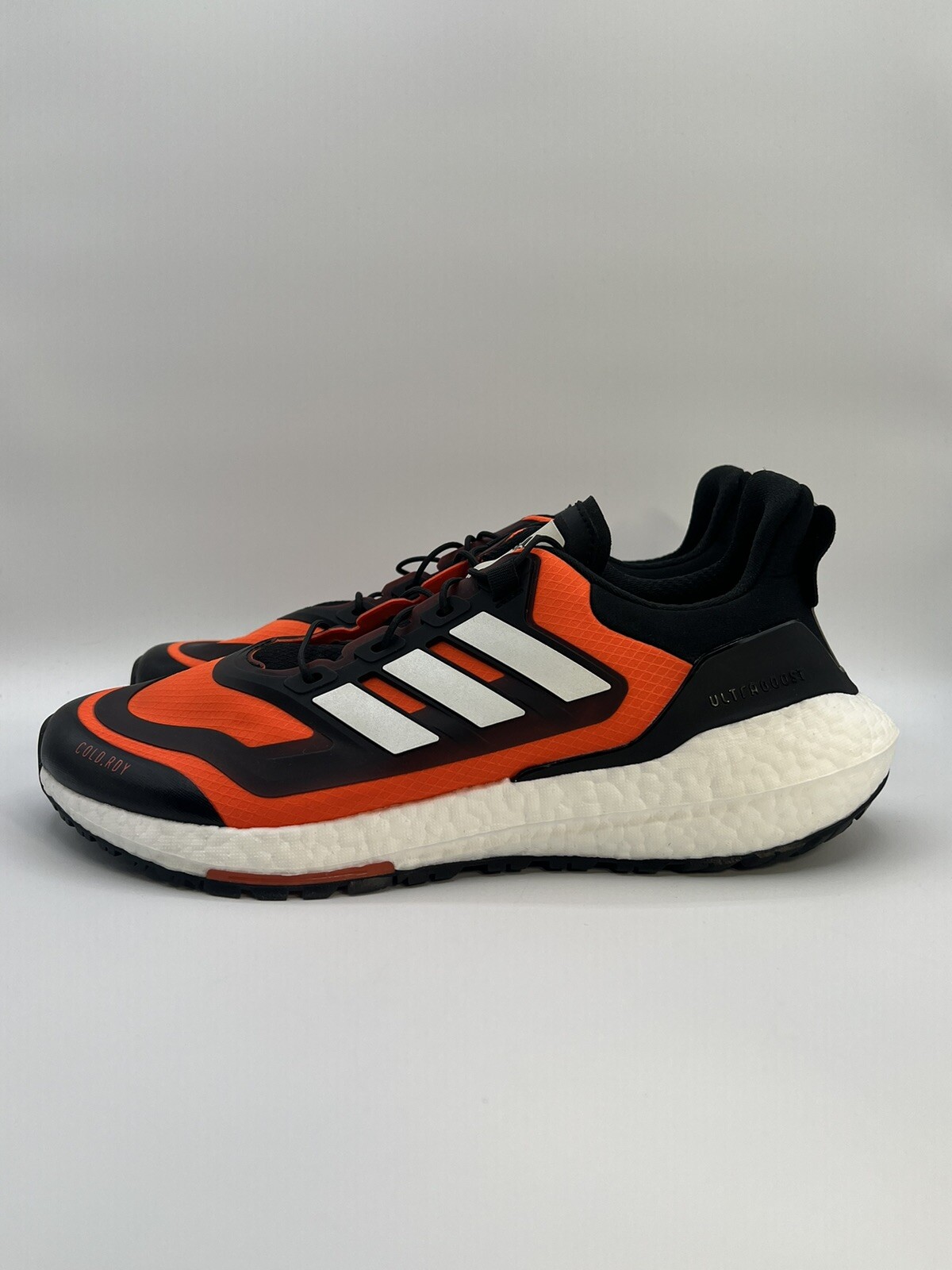 Size 9.5 - adidas UltraBoost 22 Cold.RDY 2.0 Black Impact Orange 2022 ...