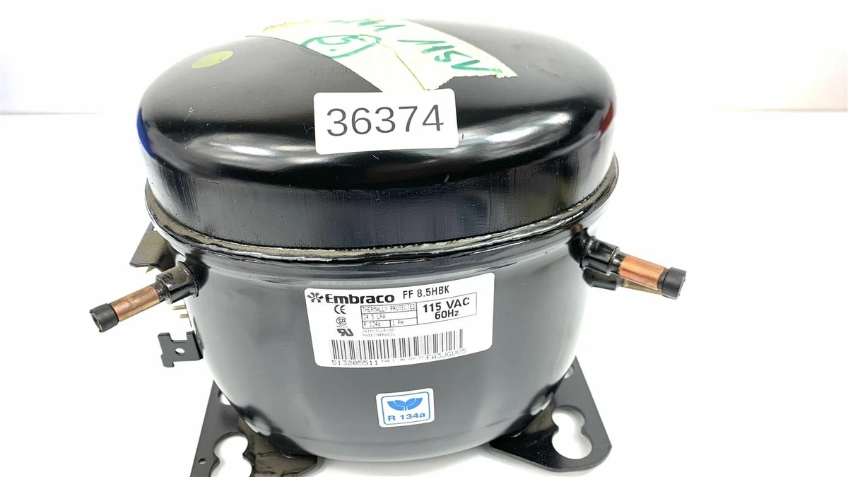 Refrigerator FFI Series Embraco Compressor Hp Codes