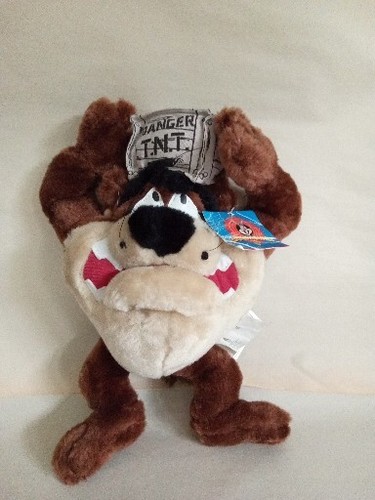 Looney Tunes Tasmanian Devil TNT Plush 12" Toy | eBay