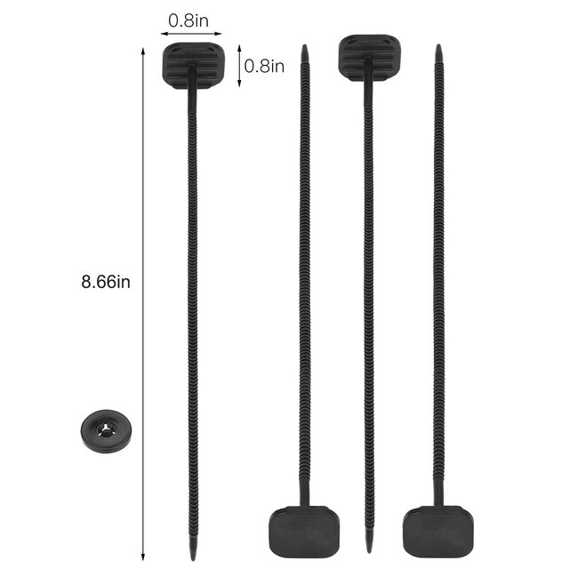 2 Pack Radiator Fan Mounting Kit Electric Cooling Fan Transmission ...