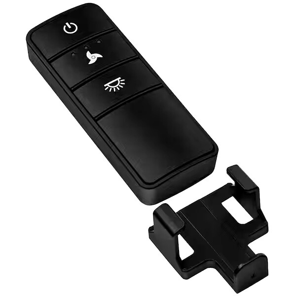 Hampton Bay Riley 44 in. Indoor LED Brushed Nickel Ceiling Fan w/ Light ...