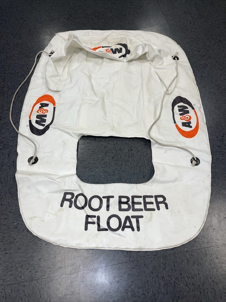 RARE Vintage A&W Root Beer Inflatable BOAT/Raft Float Heavy Duty | eBay