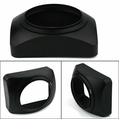 82mm Square Lens Hood Sun Shade for DV Camcorder Video Camera DSLR Wide ...