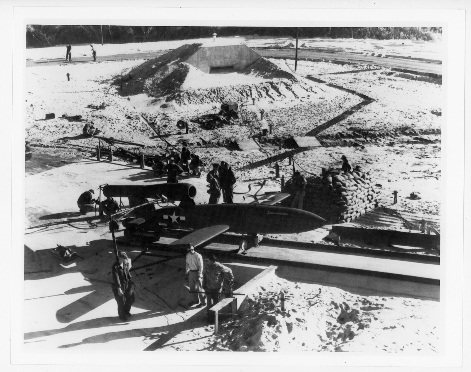 German Buzz Bomb Photograph Military Ready To Launch | eBay