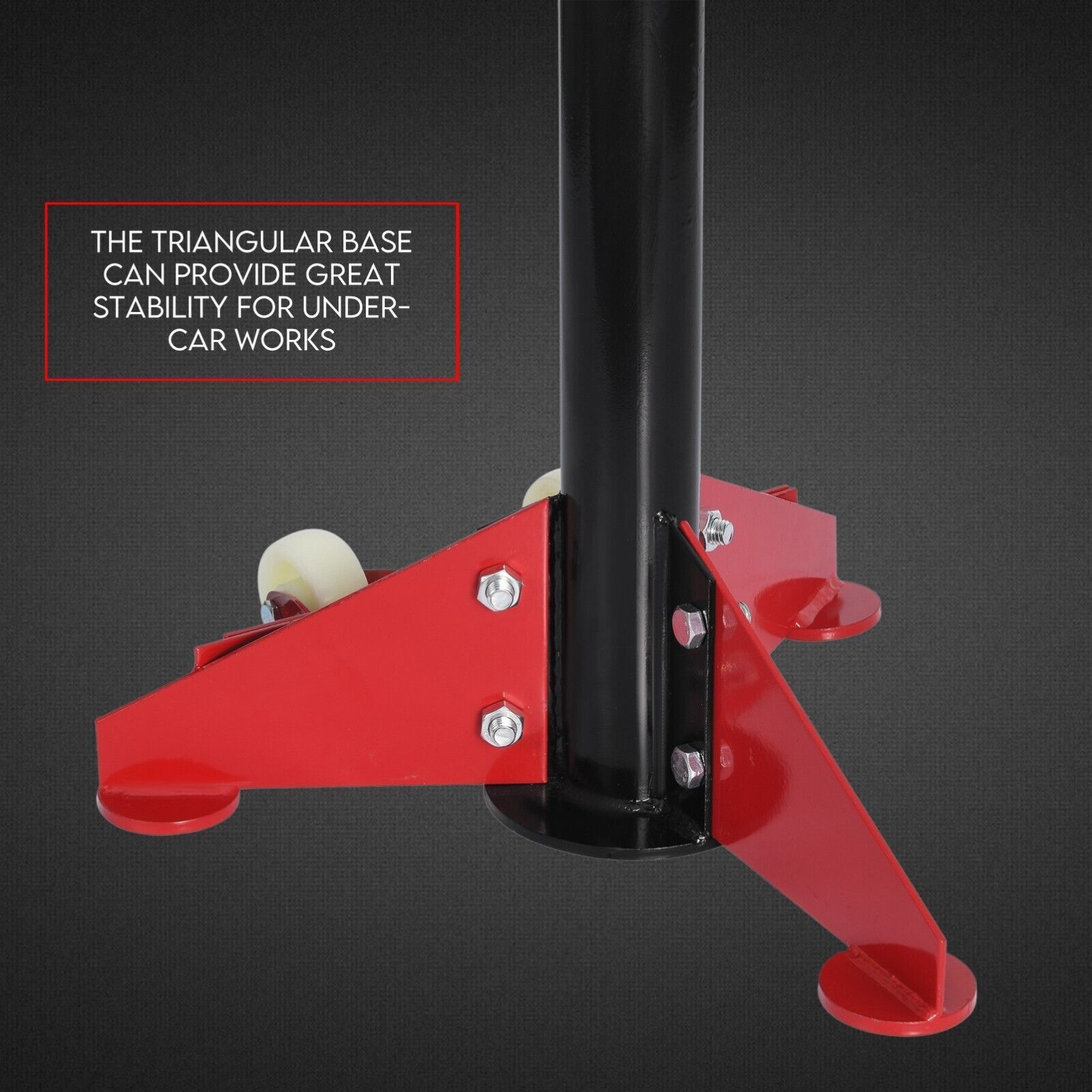 HIGH UNDER CAR SUPPORT STAND TALL AXLE JACK SUPPORT UNDER HOIST STAND ...