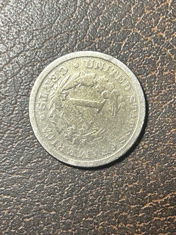 1895 Liberty Head V Nickel Good Condition Toned Beauty Exact Coin ...