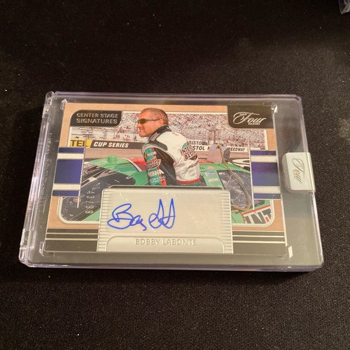 2025 Panini Turn Four Nascar Bobby Labonte Center Stage Signatures Auto 43/99 | eBay