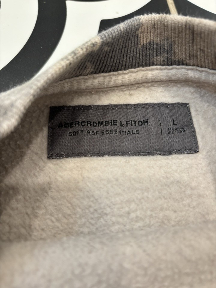 Abercrombie And Fitch Dark Gray Camo Yosemite Graphic Sweatshirt Men’s ...