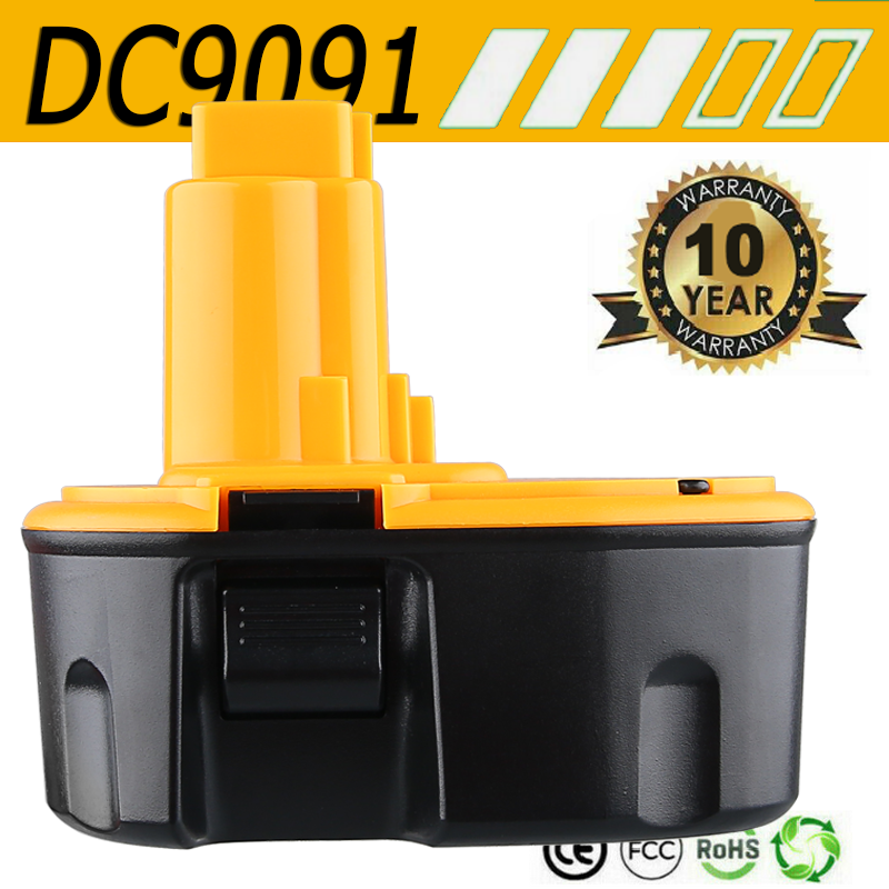 1/ 4Pack 14.4V For DEWALT DC9091 14.4VOLT Battery DW9091 DW9094 DE9091 ...