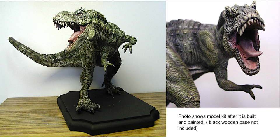 'R-Rex' dinosaur prototype resin model kit by Joe Laudati | eBay