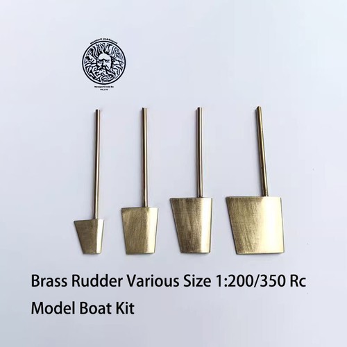 Brass Rudder Various Size 1:200/350 Rc Model Boat Kit | eBay