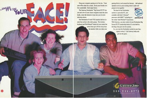 Vintage/Retro Gateway 2000 Destination PC Print Ad Promo 1997 (A) | eBay