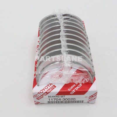Toyota Hilux Hiace Fortuner OEM Genuine Connecting Rod Bearing Set ...