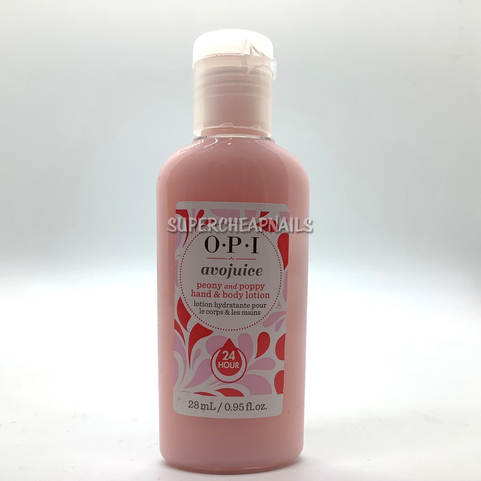 OPI AVOJUICE Skin Quenchers Hand & Body Lotion Moisturizer 0.95 oz ...