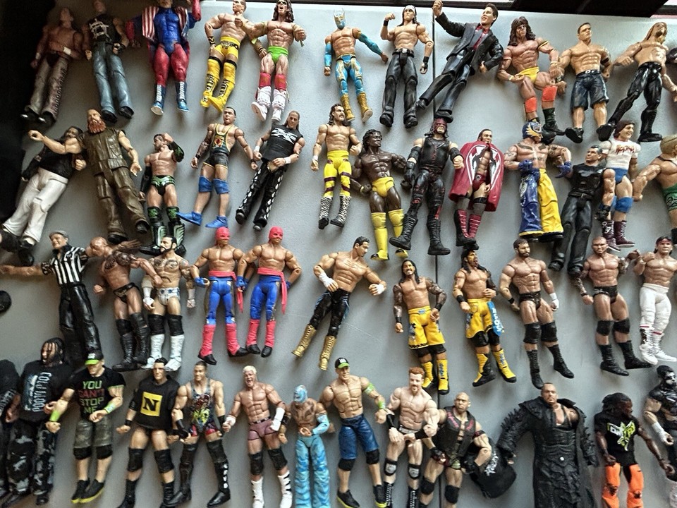 INSANE WWE ELITE FIGURE LOT SOME OF THE RAREST ELITE FIGURES ALL ...
