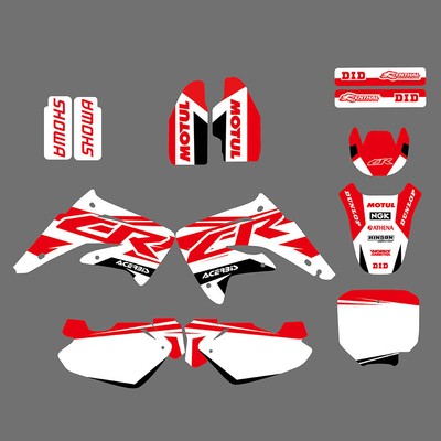 Team Graphics Backgrounds Decals Stickers For Honda CR85 CR 85R CR85R ...