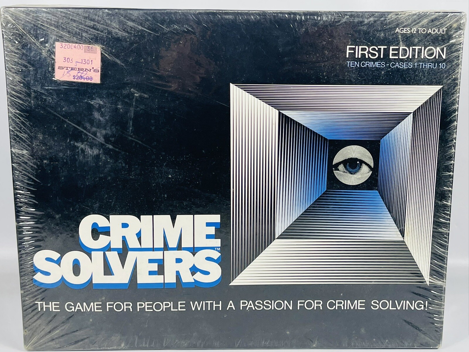 1985 CRIME SOLVERS Game FIRST EDITION 10 Crimes Cases 1 Thru 10 NEW ...