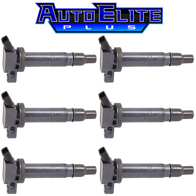 6 UF495 Ignition Coil set for 05-12 Toyota 4Runner Tacoma 4.0L 2.7L ...