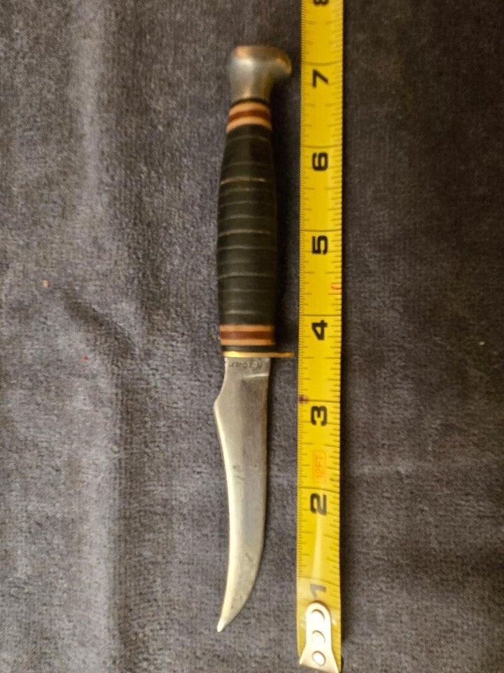 Vintage Kabar Small Bird Trout Knife | eBay