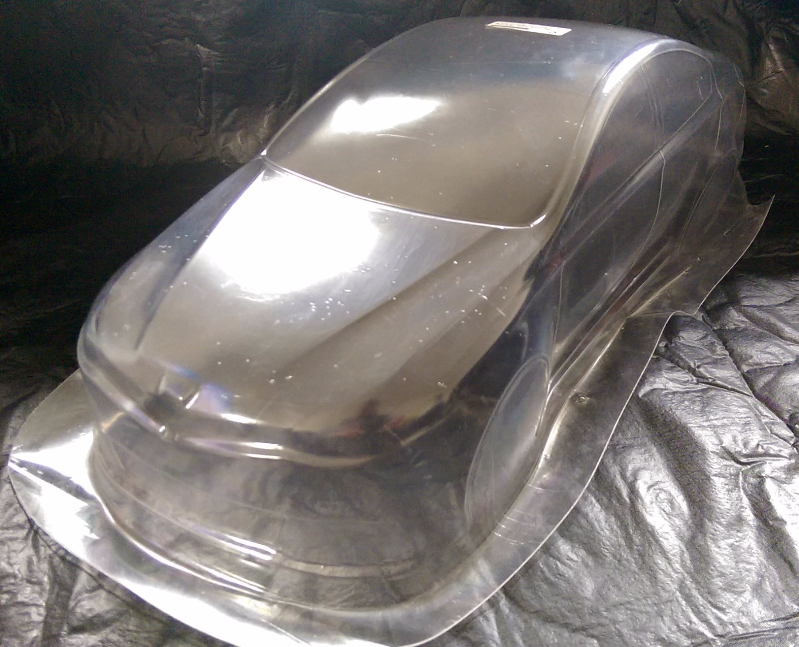 RC 1/10 Touring Drift EP Car 195mm UNPAINTED Lexan Body Shell MG 550 ...