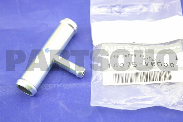 14075-vw600 Nissan Connector-water Hose 14075VW600 Genuine OEM Part for ...