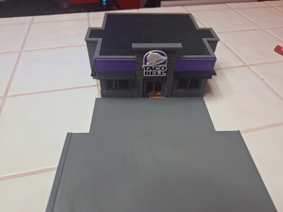 Ho Scale Taco Style Building Ho Train Building Built Ho Modern Building ...