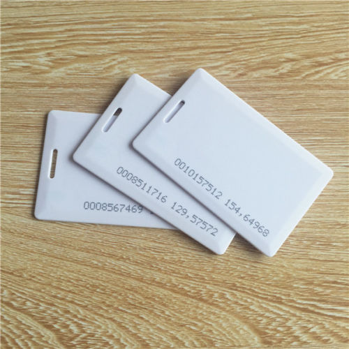 100pcs Long Range Proximity Card 125KHz RFID/EM 1.5mm Thick Card Access ...