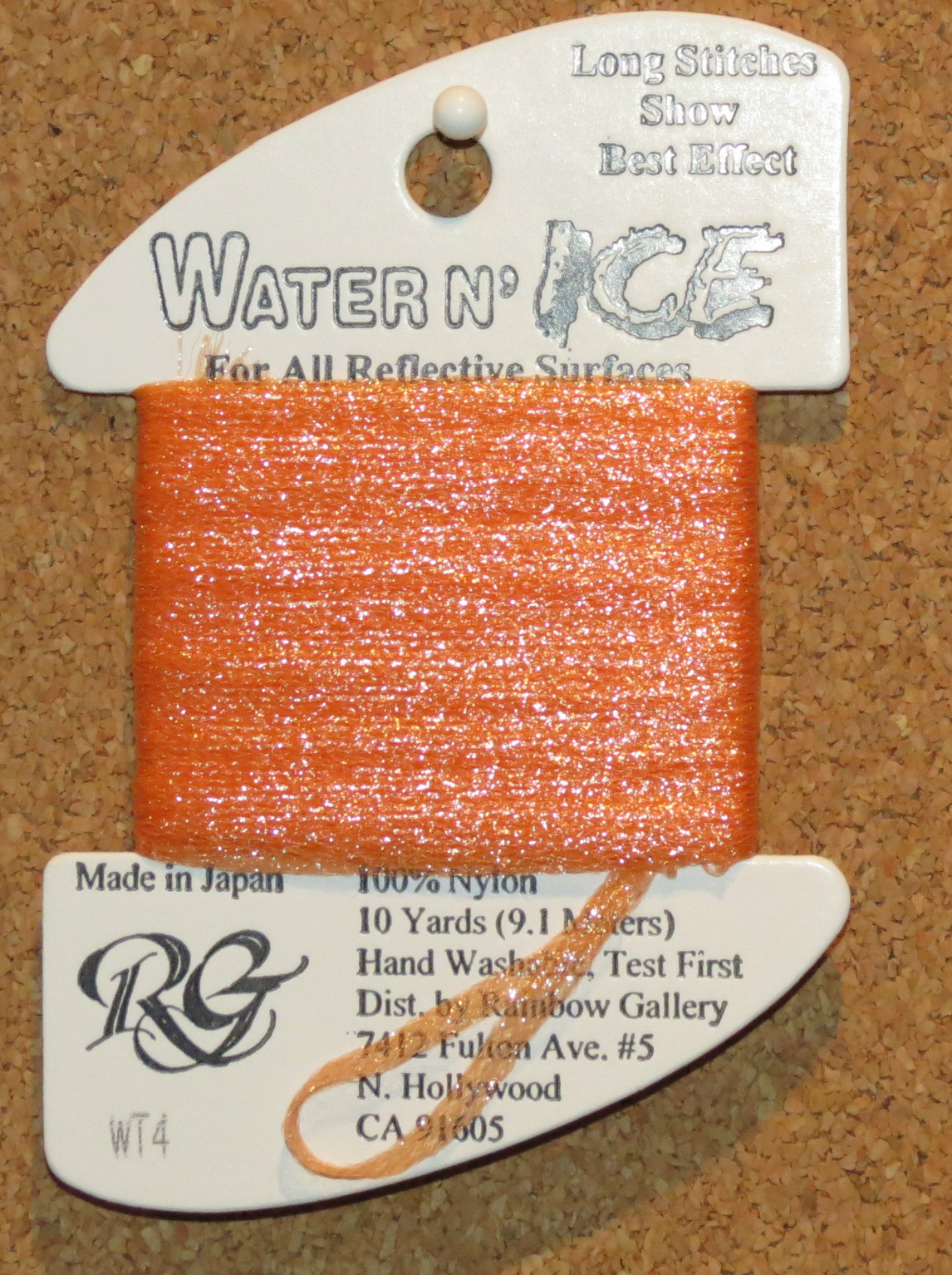 Rainbow Gallery Water N' Ice Translucent Fiber Thread Needlepoint | eBay