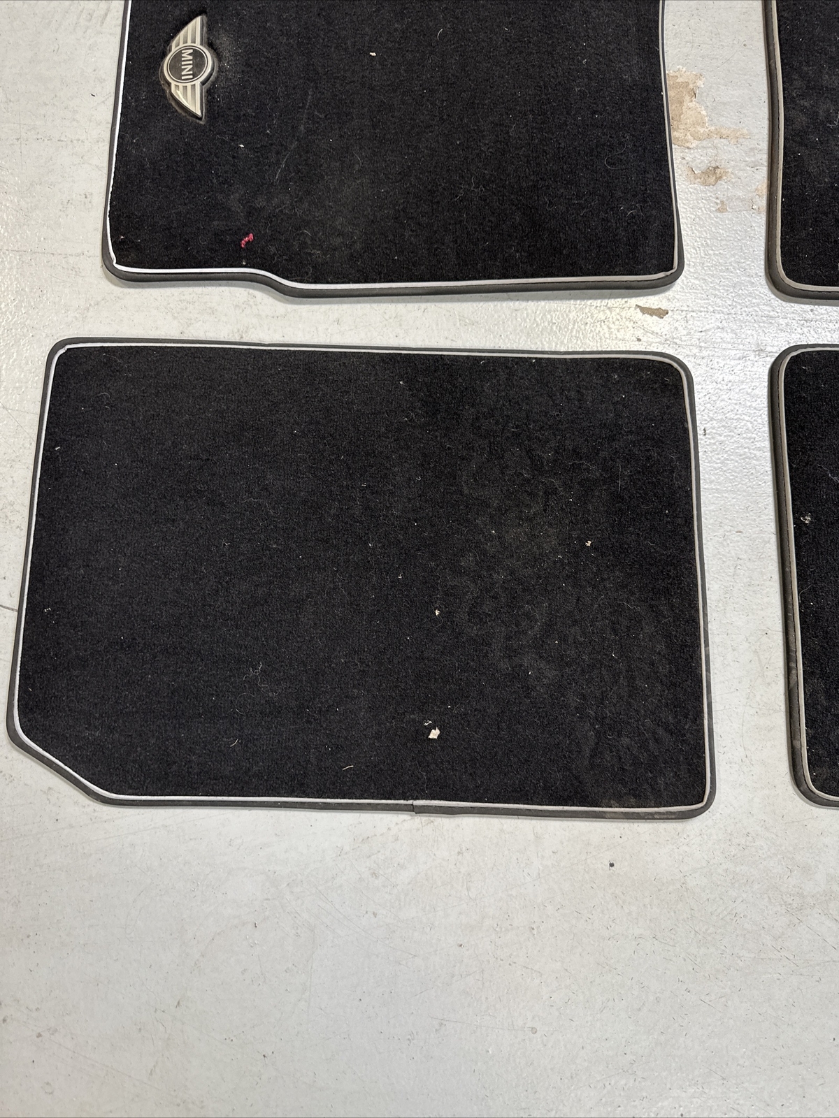 MINI Cooper Black Floor Mats 106480 11 KW 30 2011 Set of 4 for sale ...