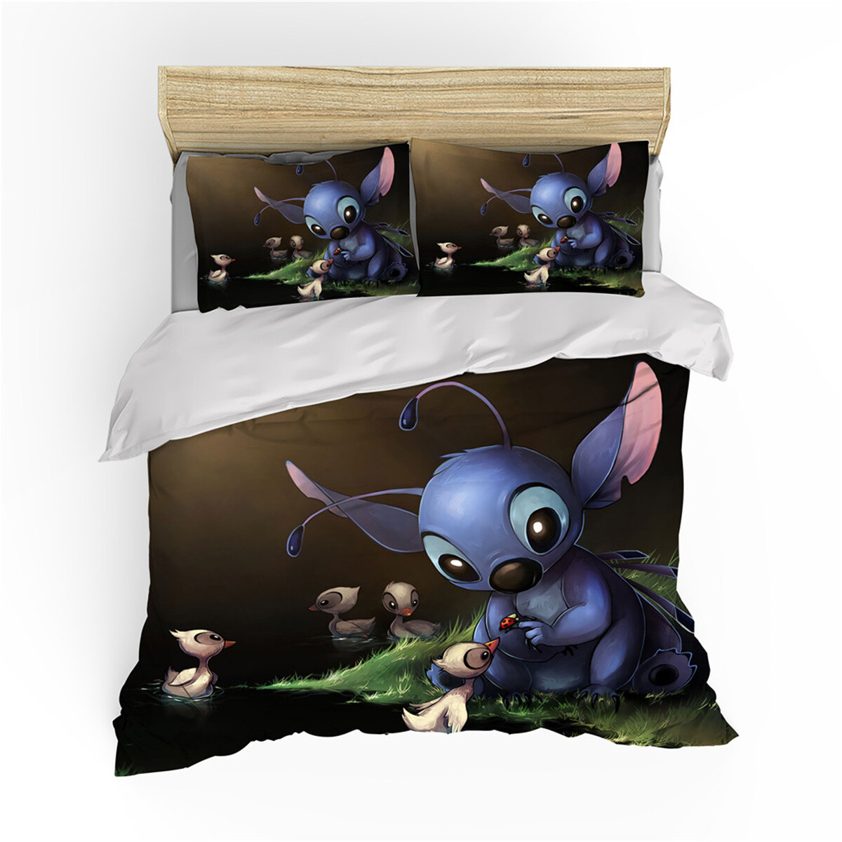 Lilo Stitch Quilt Duvet Cover Set Single Double King Super King Size ...