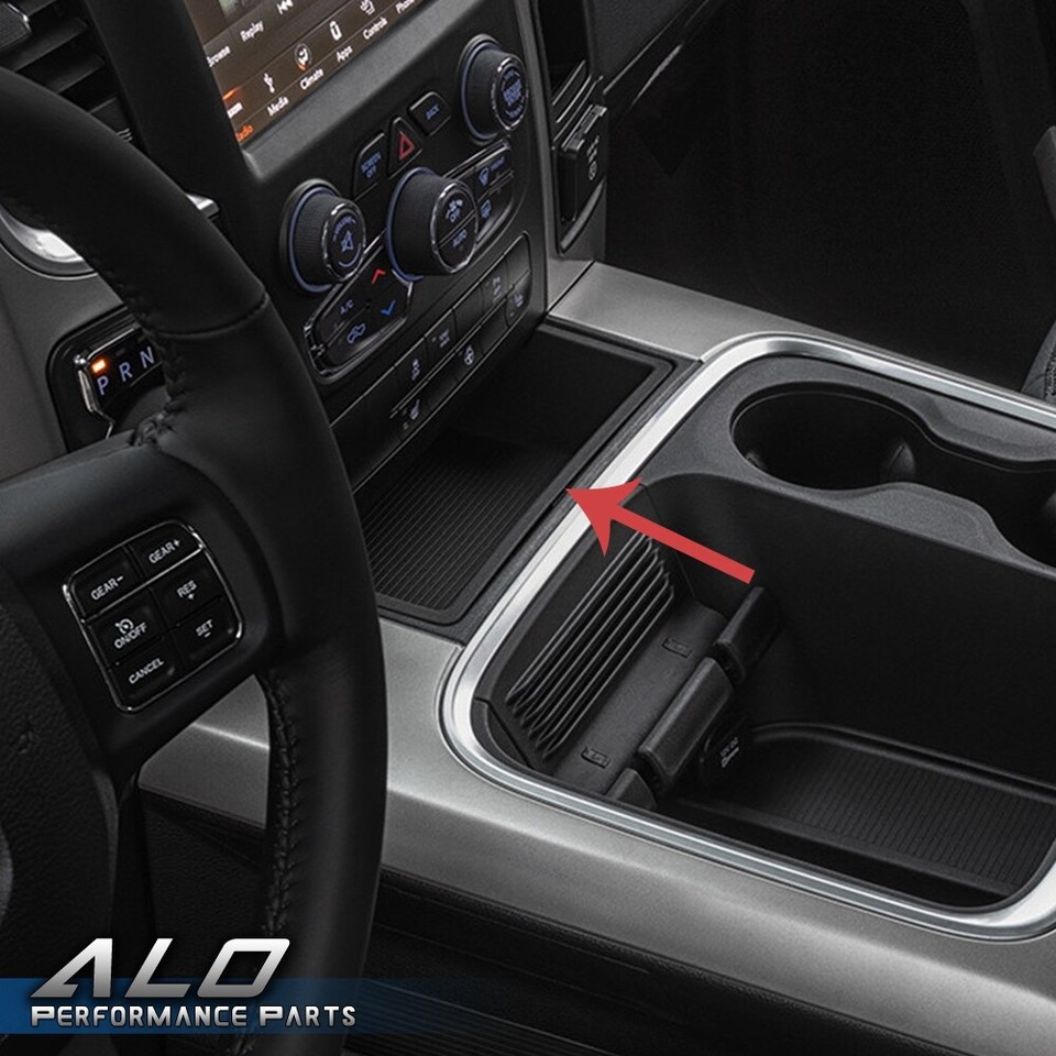 Fit For 2015-2018 Dodge Ram 1500 2500 Front Center Console Mat Insert ...
